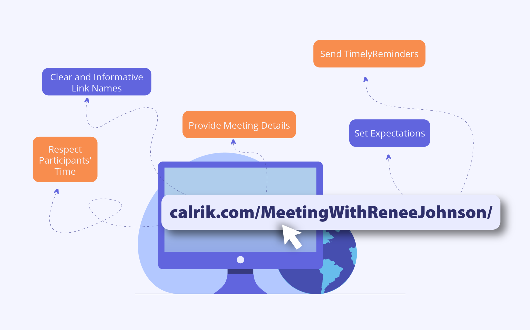 Personalized Scheduling Links with Calrik